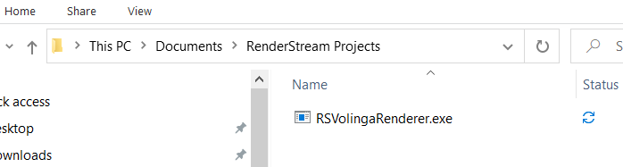 Volinga RenderStream Documentation